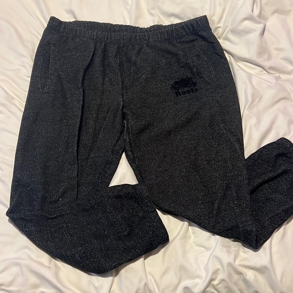 Roots | Pants & Jumpsuits | Roots Original Sweatpants Salt Pepper ...